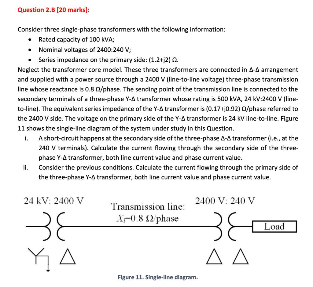 Solved Question 2.B [20 marks]: . Consider three | Chegg.com