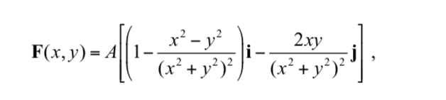 Solved I only need part D The velocity vector field for | Chegg.com