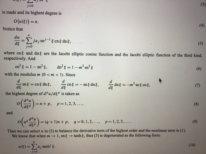 Solved Jacobi elliptic integral Can anyone help | Chegg.com