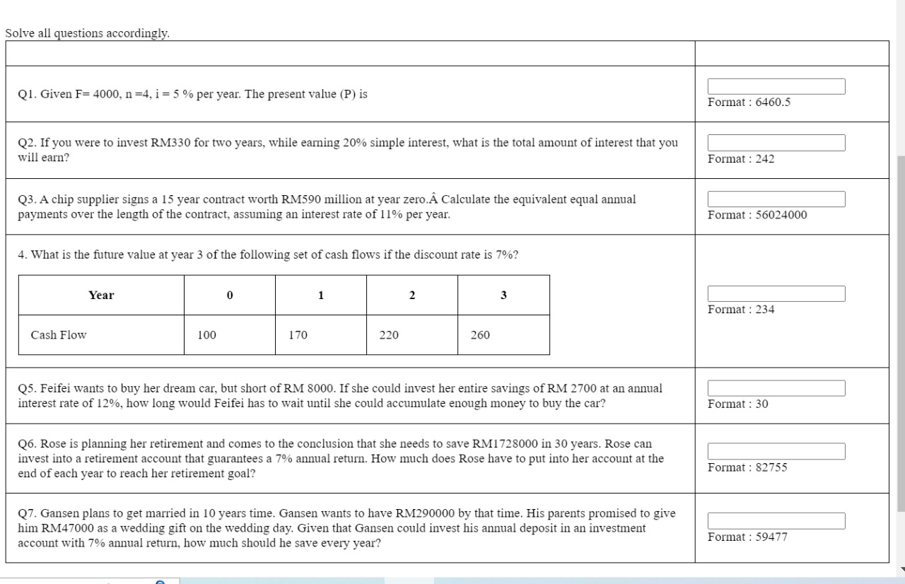 Solved Solve all questions accordingly. | Chegg.com