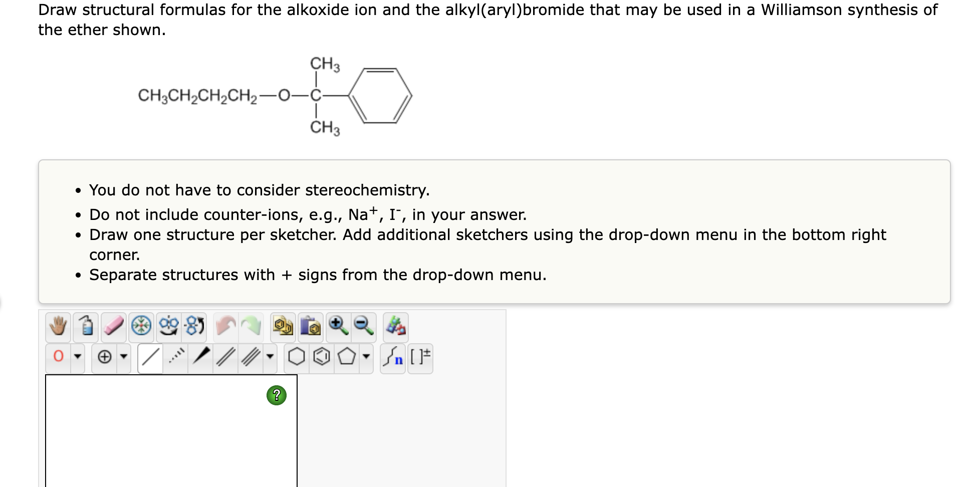 Solved Draw structural formulas for the alkoxide ion and the | Chegg.com