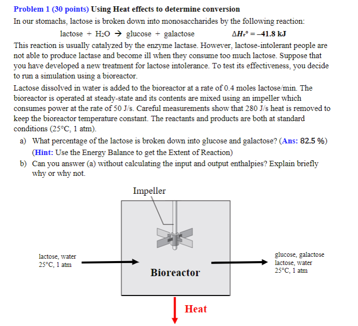 Solved Problem 1 (30 points) Using Heat effects to determine | Chegg.com Solved Problem 1 (30 points) Using Heat effects to determine | Chegg.com