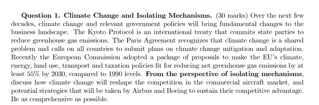Solved Question 1. Climate Change and Isolating Mechanisms. | Chegg.com