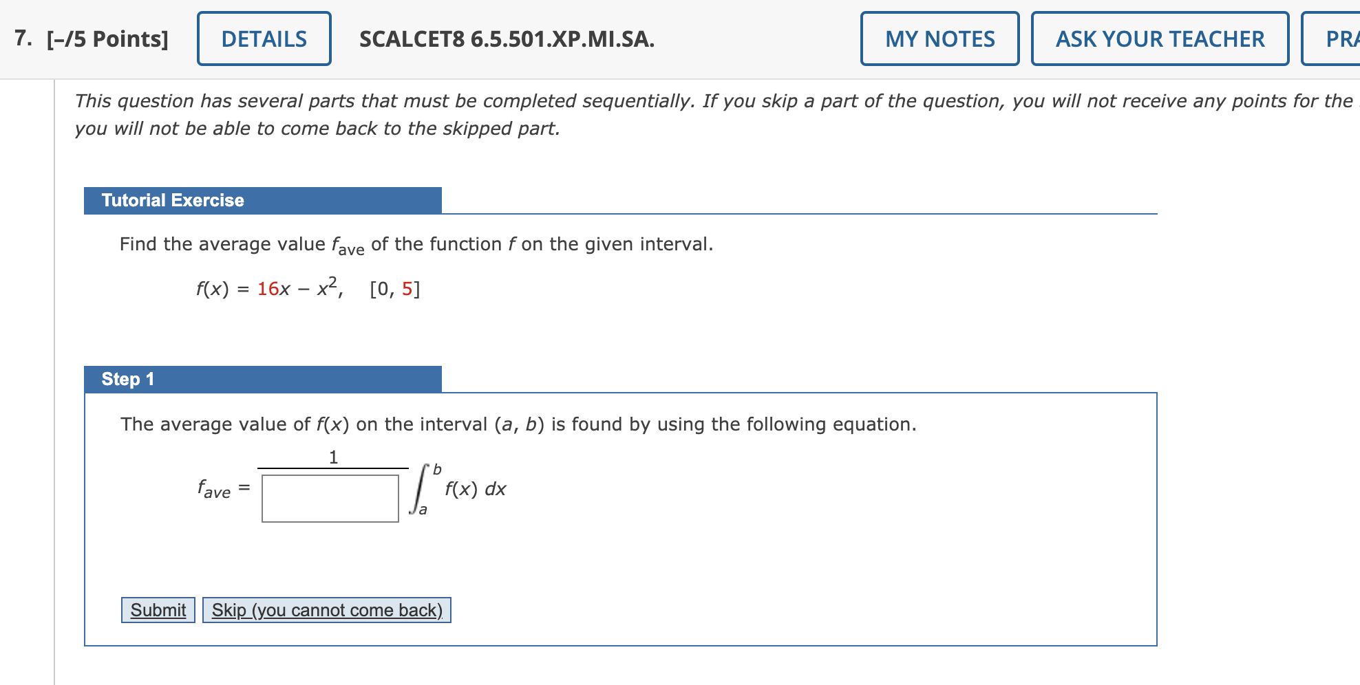 Solved Find the average value fave of the function f on the | Chegg.com
