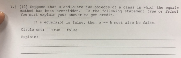 Solved 1.) (12] Suppose that a and b are two objects of a | Chegg.com