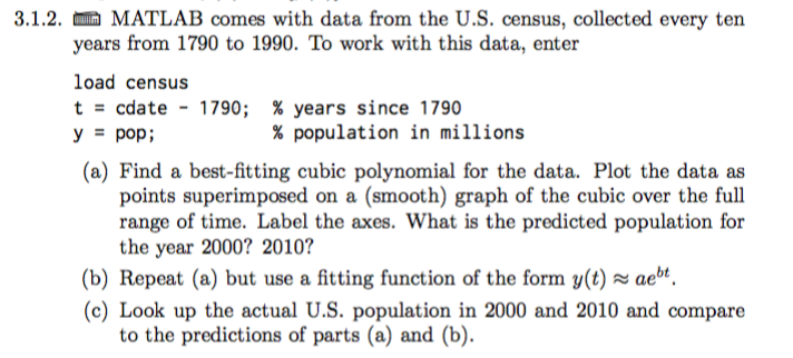 Solved to a subset of US census data for the twentieth | Chegg.com