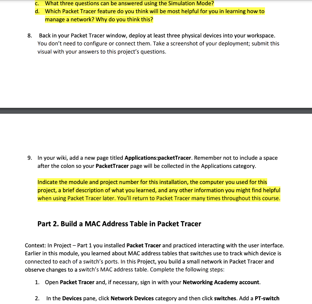 Solved Context: If you plan to pursue networking or security | Chegg.com