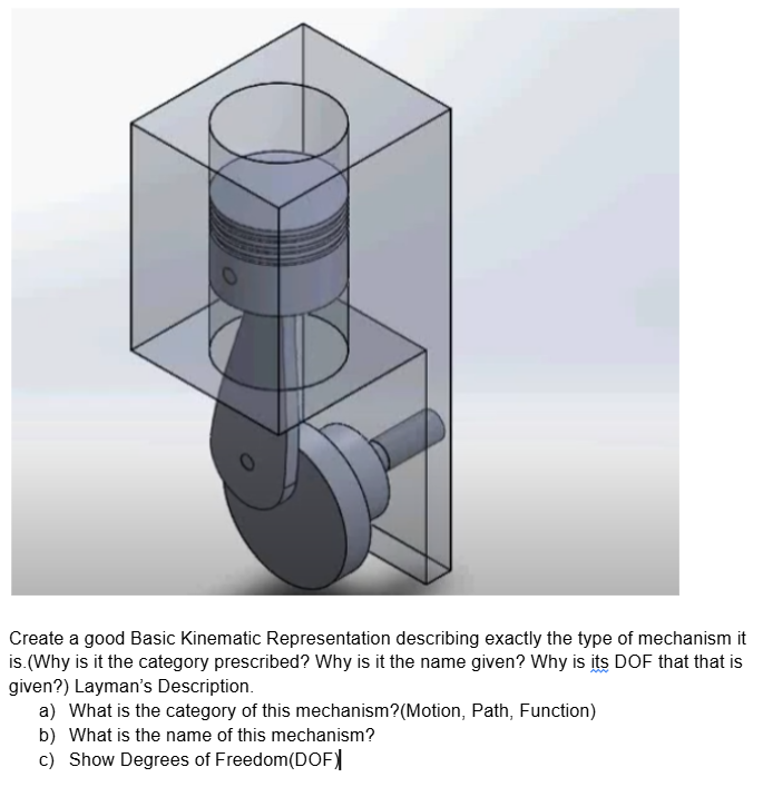 Solved Create a good Basic Kinematic Representation | Chegg.com
