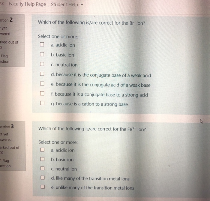 Solved sk Faculty Help Page Student Help estion 2 Which of | Chegg.com Solved sk Faculty Help Page Student Help estion 2 Which of | Chegg.com