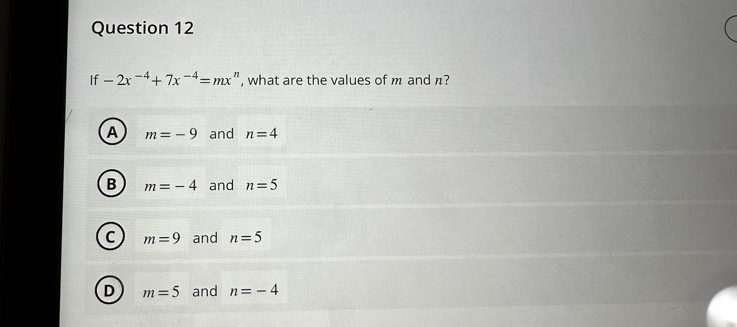 Solved Question 18Find the equation of the line shown in the | Chegg.com