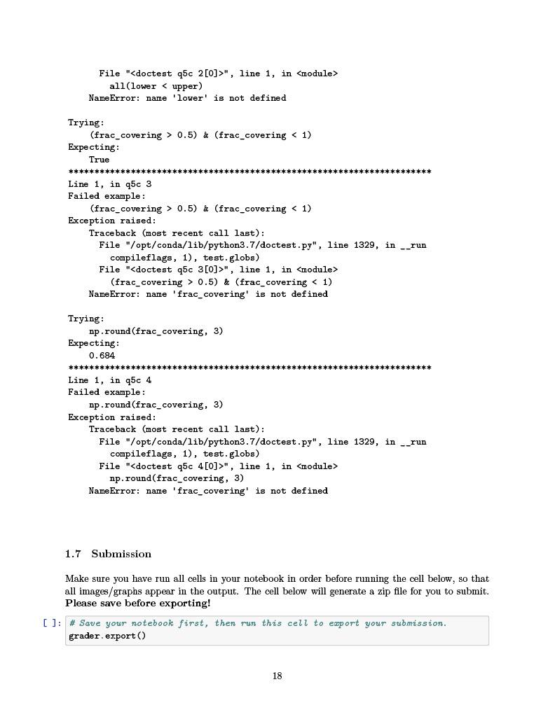 assignment1 October 13, 2021 [1] : # Initialize Otter | Chegg.com