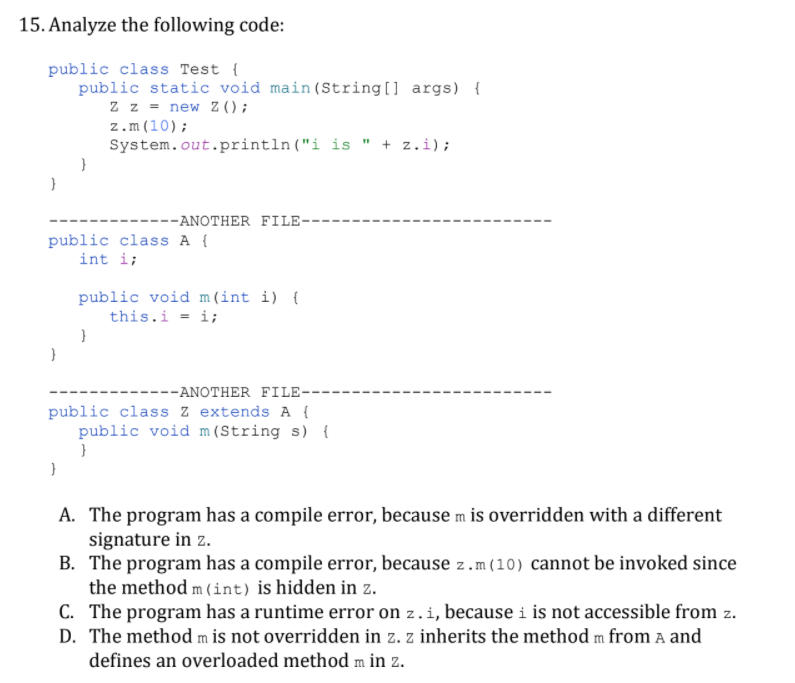 Solved Multiple Selection For the below problems, write all | Chegg.com