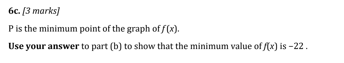 Solved 6a. [2 marks] 48 Consider the function f(x) = + kx2 – | Chegg.com
