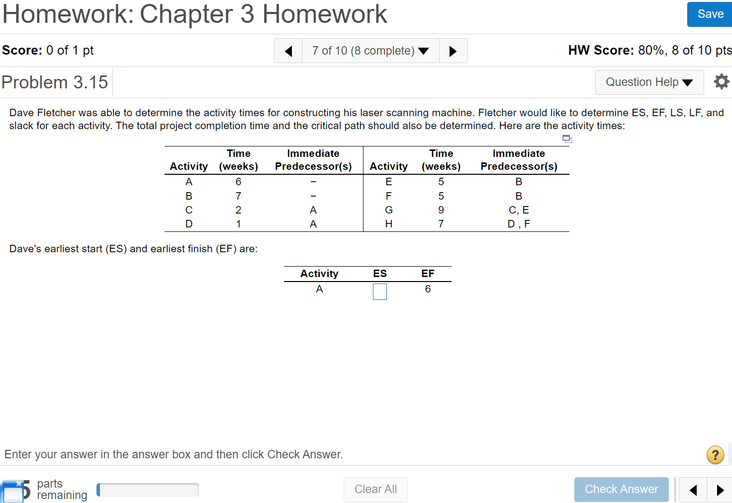 Solved Homework Chapter 3 Homework Save Score 0 Of 1 Pt 7