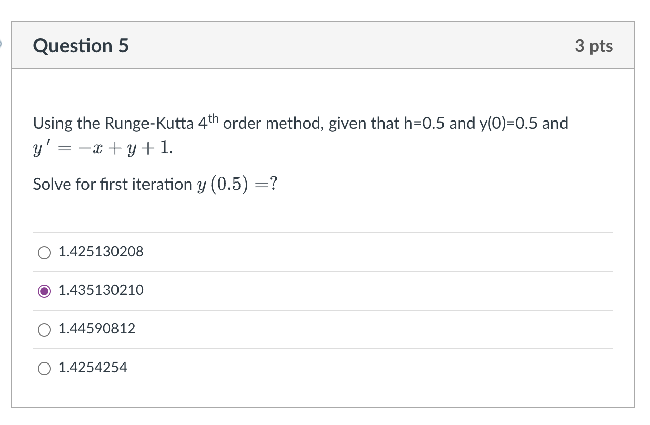 Solved \r\nUsing the Runge-Kutta \\( 4^{\\text {th }} \\) | Chegg.com