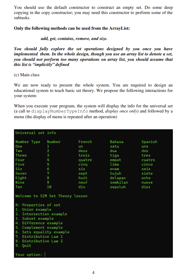 Solved Let us look at each of the classes: (a) Enumeration | Chegg.com