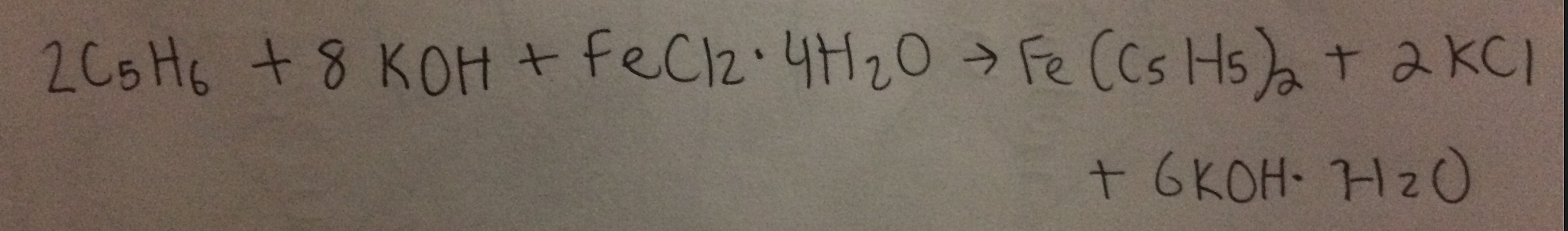 Solved Given the equation below and the fact that we start | Chegg.com