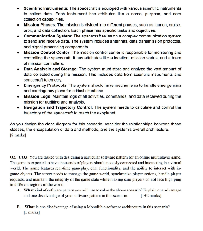 Solved Q1. [CO1] Consider a situation where Google has taken | Chegg.com