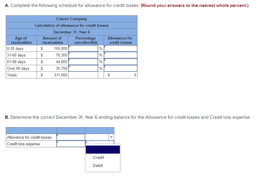 Solved Craven Company, an accrual basis company, operates on | Chegg.com