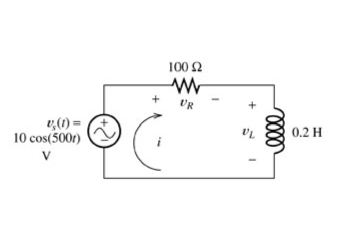 Solved Find the phasor for the current of the circuit | Chegg.com