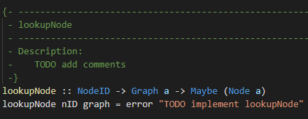 Solved Datatypes -} data Graph a = Graph { getNodes :: [Node | Chegg.com