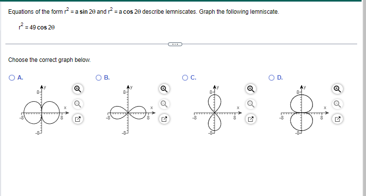 Solved Equations of the form r2=asin2θ and r2=acos2θ | Chegg.com