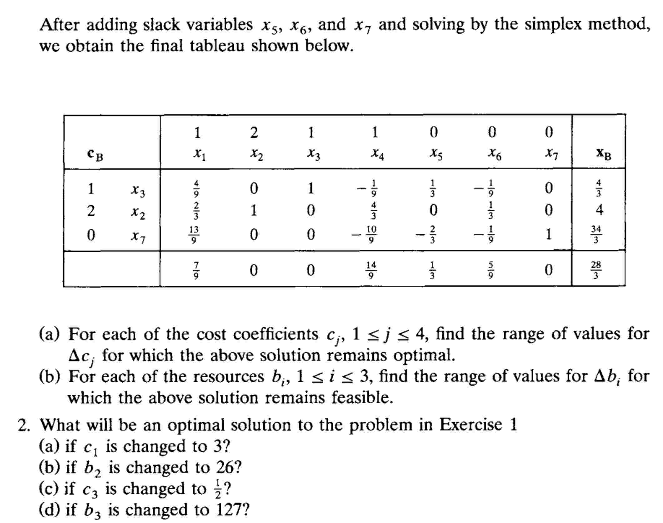 Solved Please Do 2 recalculate The Associated C and B