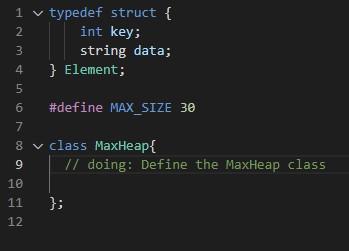 Solved Write a MaxHeap class represented as a linked binary | Chegg.com
