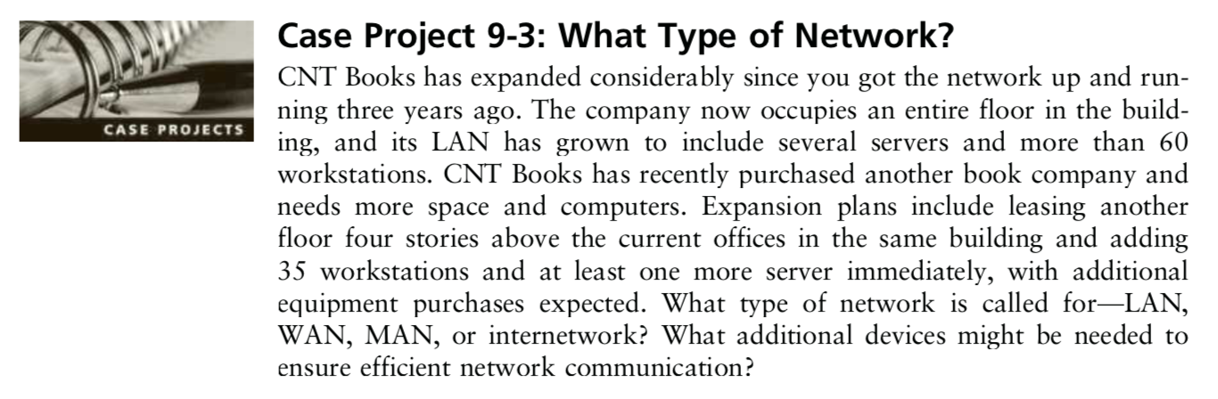 1. Please answer Guide to Operating System Chapter 9 | Chegg.com