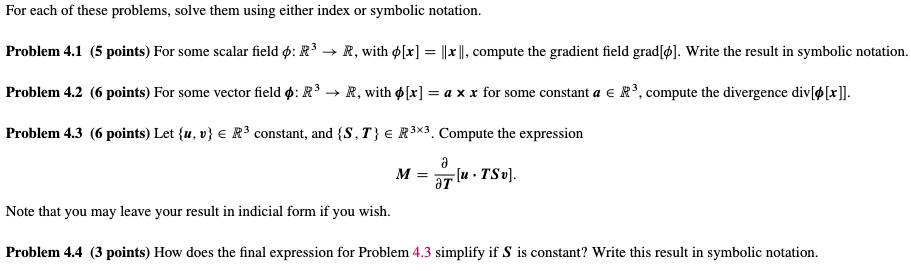 Solved Please Help With This Vector Calculus Practice For