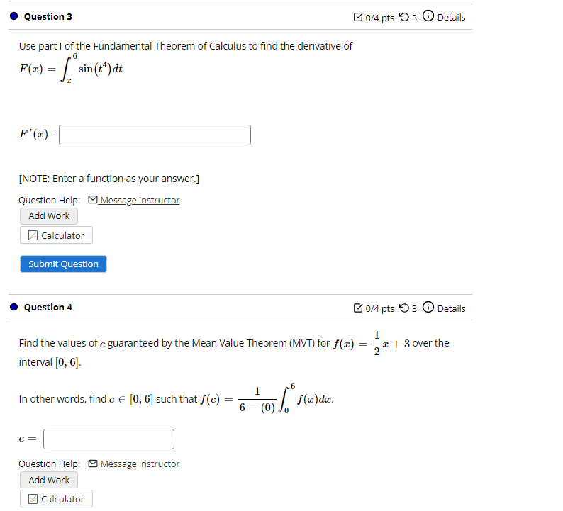 Solved Use part I of the Fundamental Theorem of Calculus to | Chegg.com