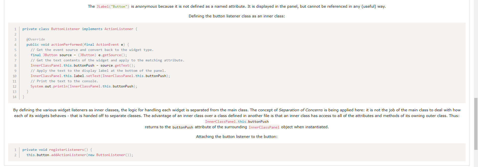 Solved label at the bottom of the panel and to the console. | Chegg.com