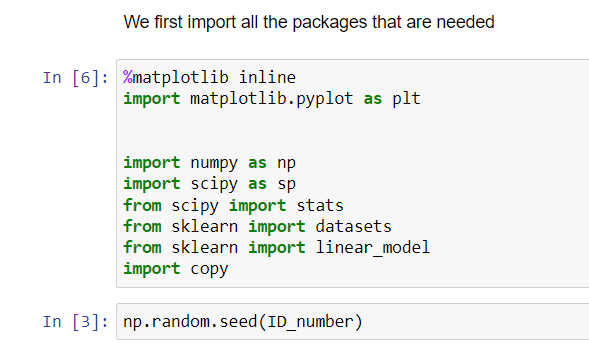 Solved We first import all the packages that are | Chegg.com