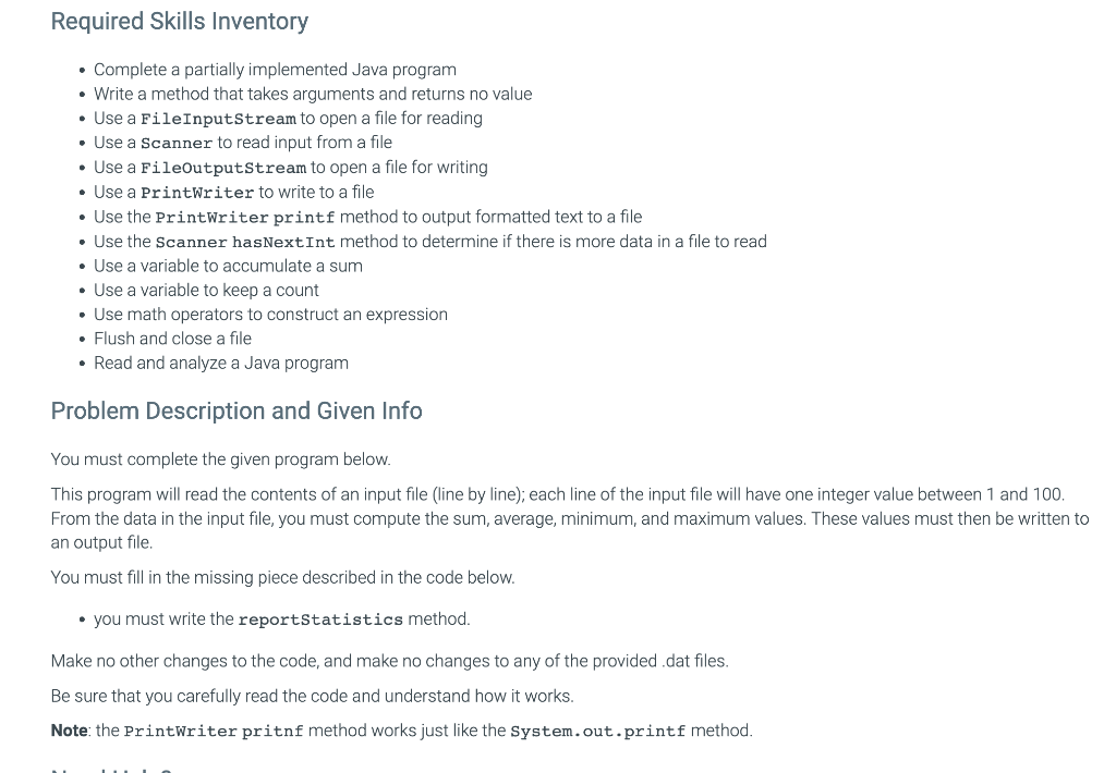 Solved Required Skills Inventory - Complete a partially | Chegg.com Solved Required Skills Inventory - Complete a partially | Chegg.com