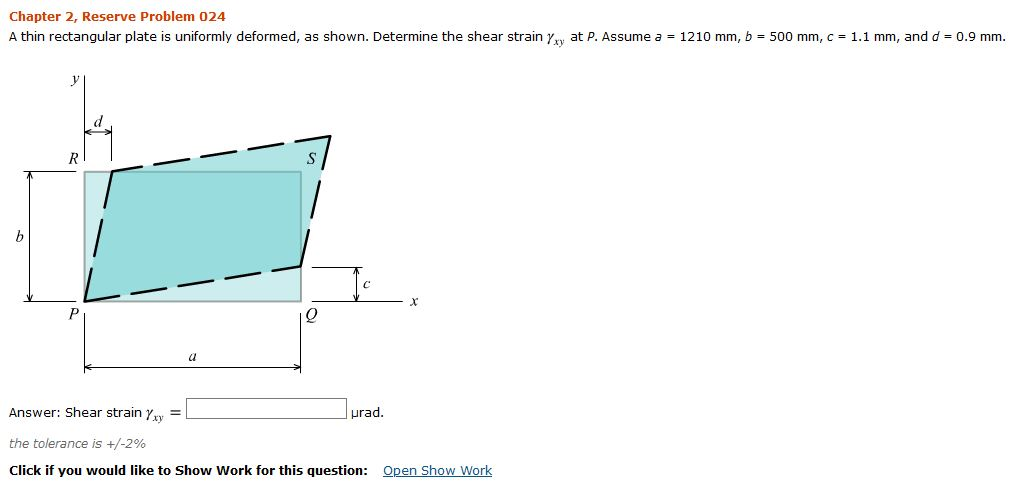 Solved Chapter 2, Reserve Problem 024 A thin rectangular | Chegg.com