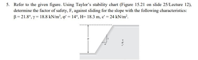 Solved 5. Refer to the given figure. Using Taylor's | Chegg.com