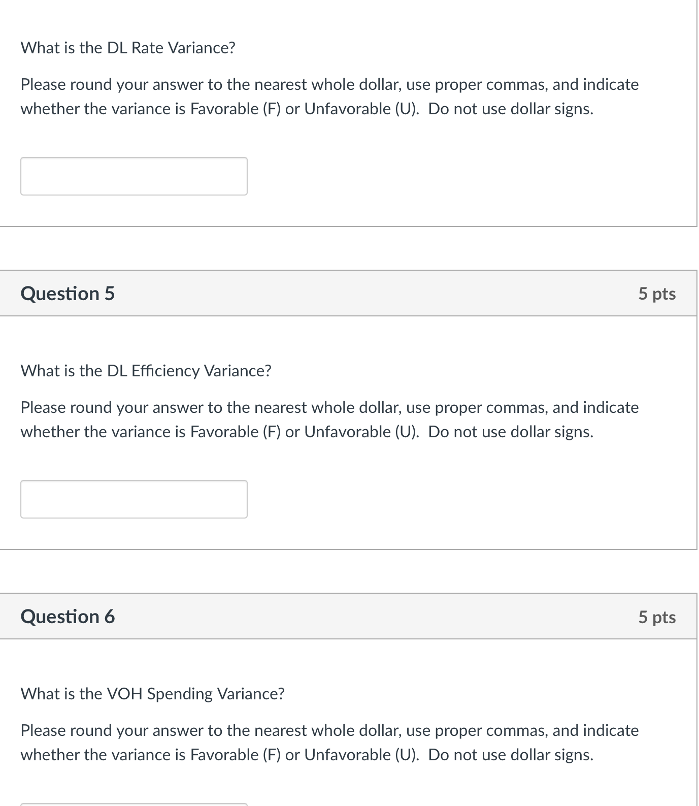 Solved Unit Standards: \begin{tabular}{|c|c|c|c|c|c|c|} | Chegg.com