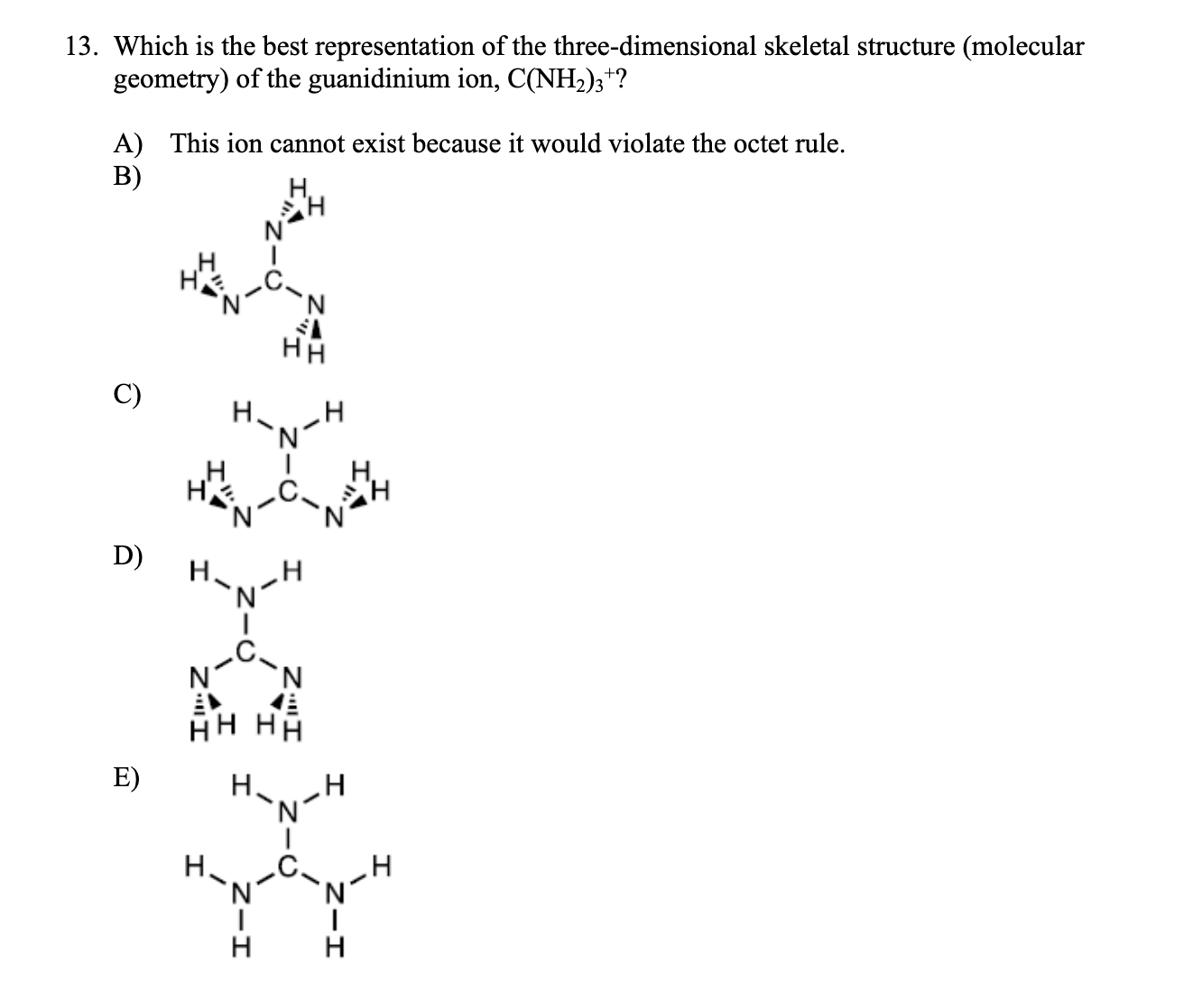 Solved Which is the best representation of the | Chegg.com