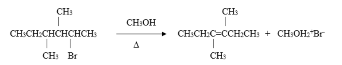 Solved CH3 CH3 CH3OH CH3CH2CHCHCHCH3 CH3CH2C=CCH2CH3 + | Chegg.com