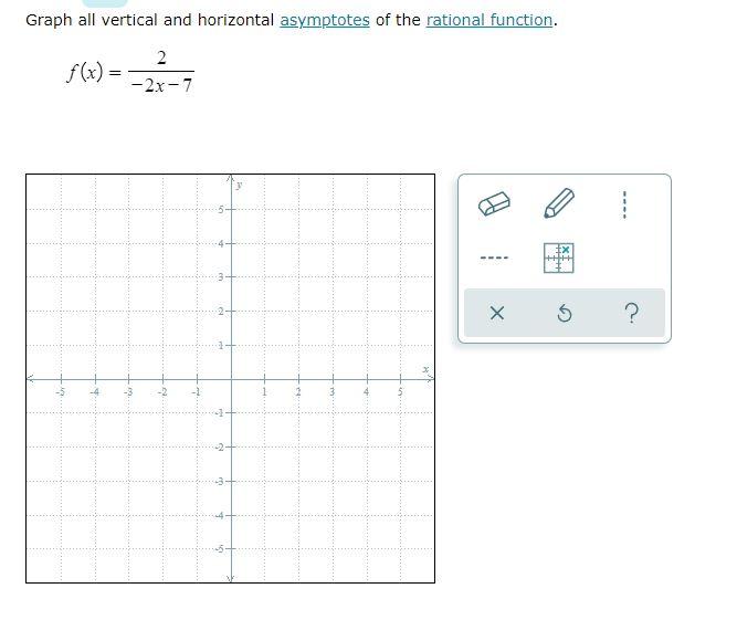 Solved Graph all vertical and horizontal asymptotes of the | Chegg.com