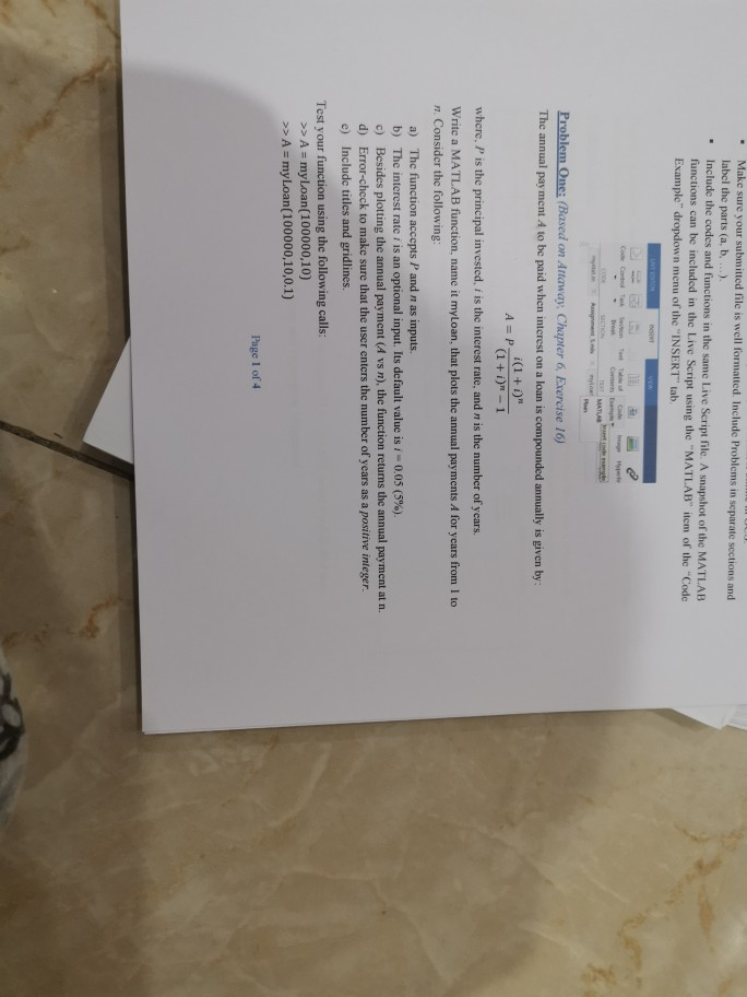 Solved Make sure your submitted file is well formatted. | Chegg.com