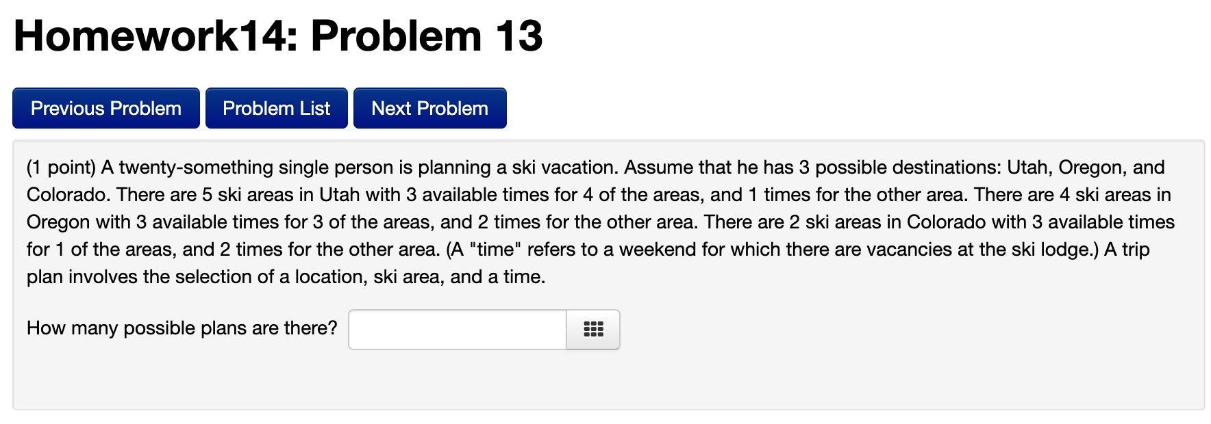 Solved Homework14: Problem 13 Previous Problem Problem List | Chegg.com