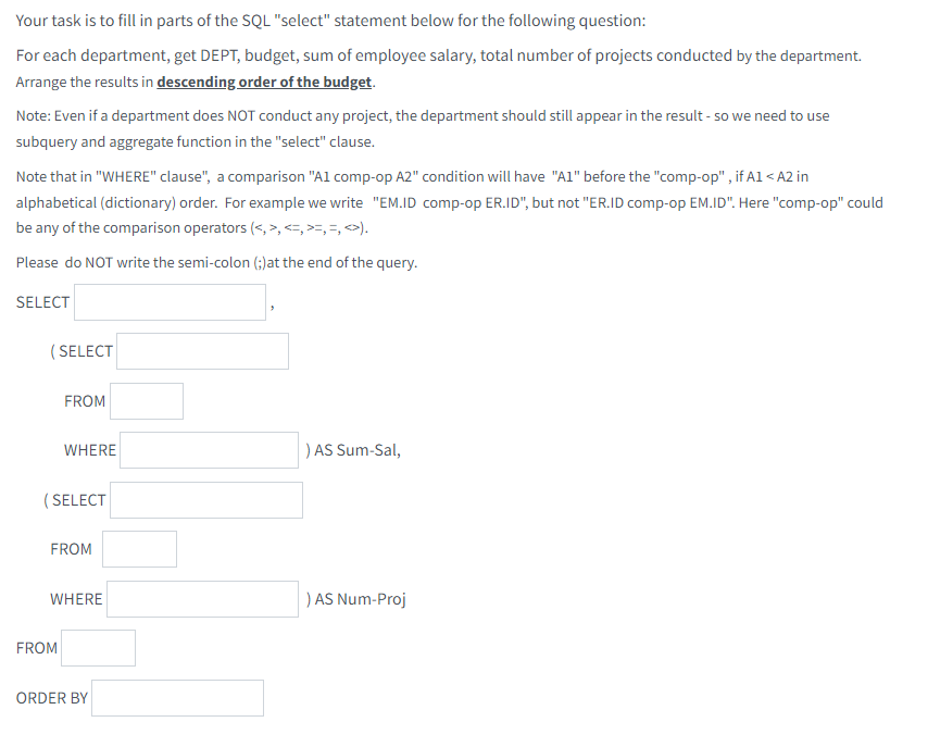 Solved Following is the relational database schema | Chegg.com