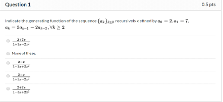 Solved Indicate the generic function of the following | Chegg.com