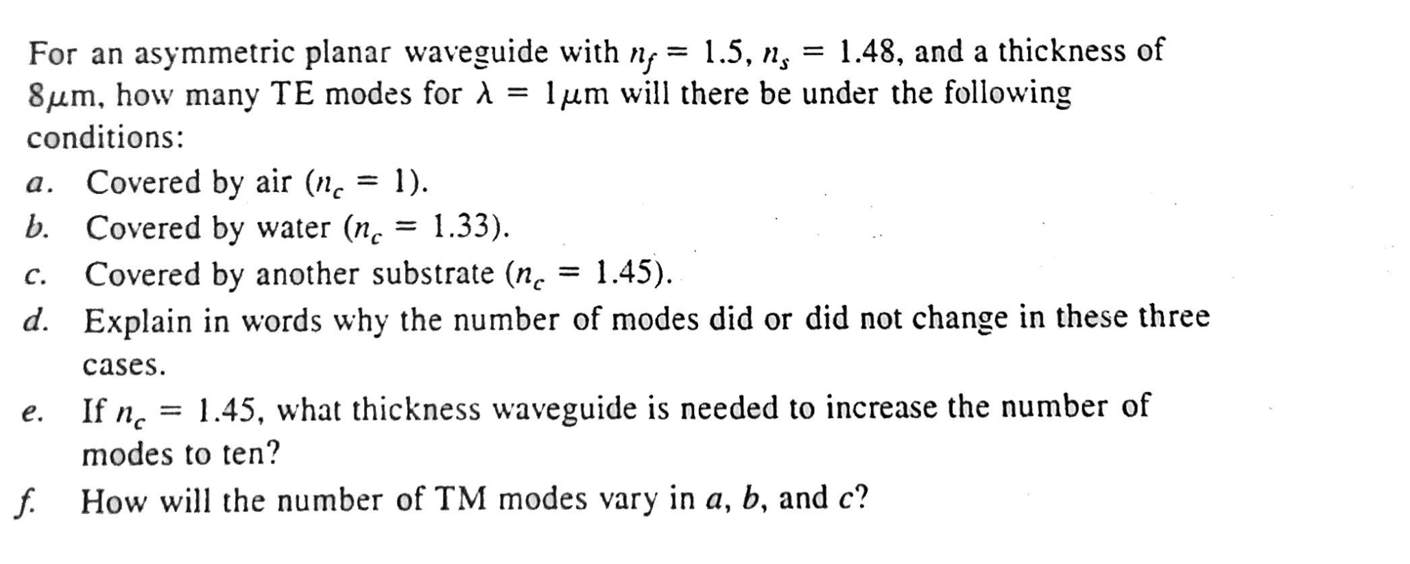 Solved i need new solution with normal mathematical solution | Chegg.com