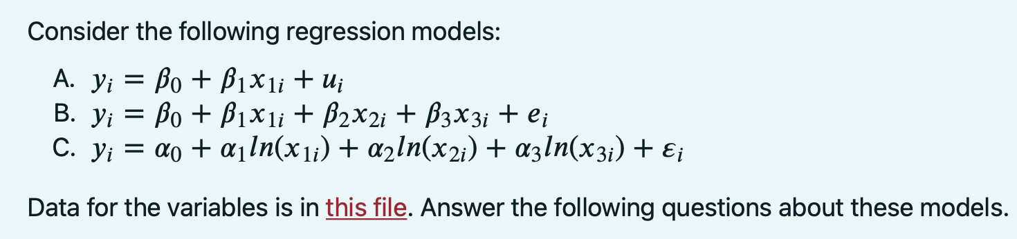 Solved Auxiliary regression for RESET specification test | Chegg.com