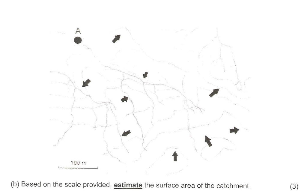 a. Draw the catchment area for the culvert at point | Chegg.com