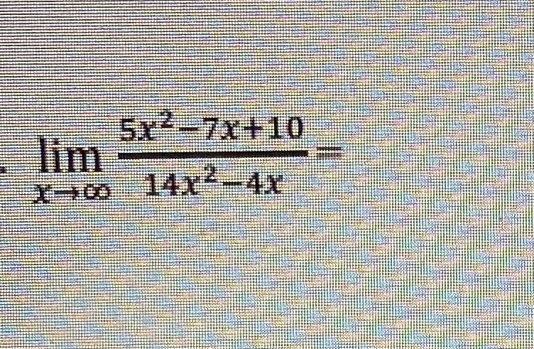 Solved 582-7X+10 750 14x2 - 4x | Chegg.com
