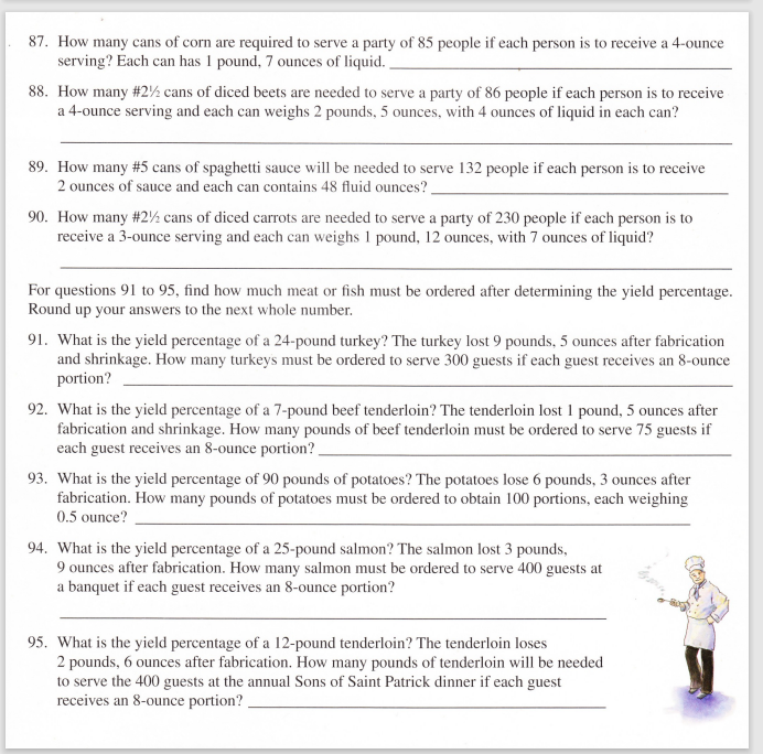Solved Practice Problems ry ry Yield Percentage of an A.P. | Chegg.com