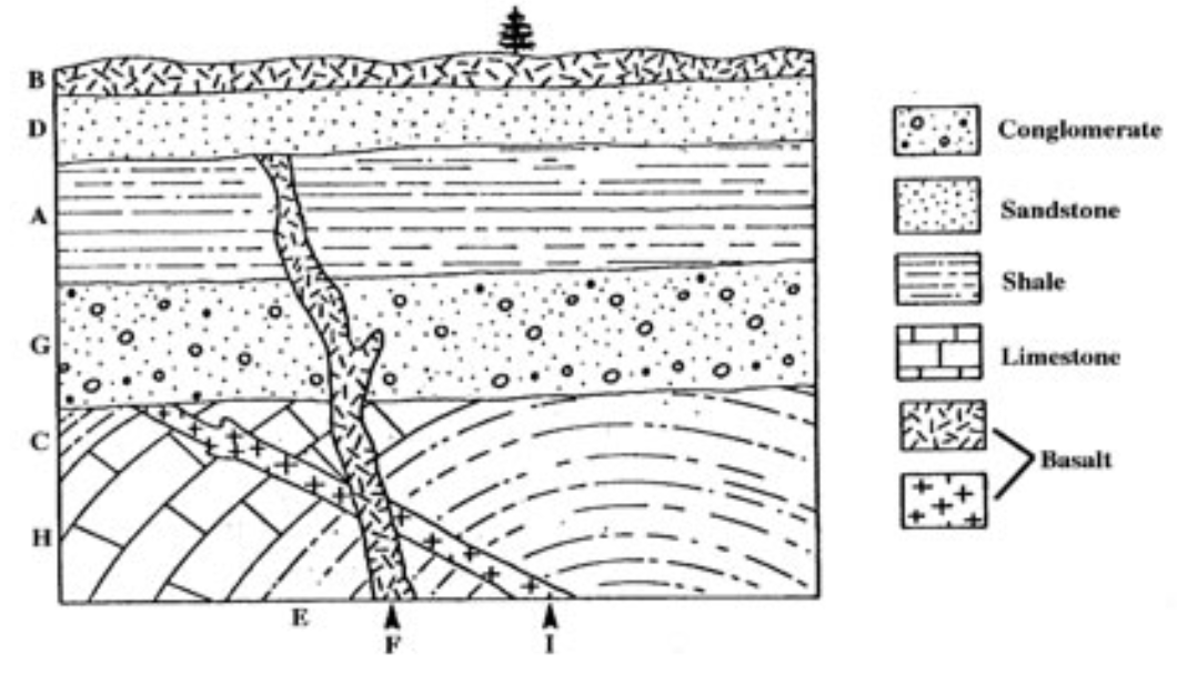 Solved Think back to sedimentary rocks – based on the rock | Chegg.com
